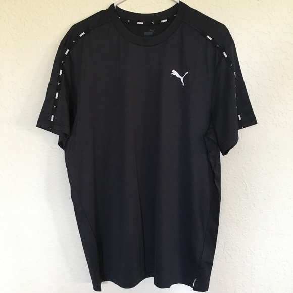 Puma | Shirts | Puma Mens Black Tshirt Size L | Poshmark